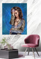 Digital art Blue Model 75x100cm – SarinART